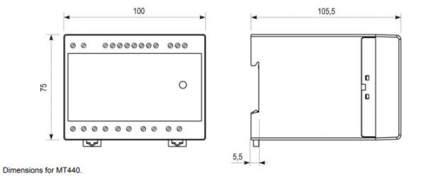 خرید و قیمت ترنسدیوسر (مبدل) ایسکرا(ISKRA) مدل MT440- همراهRS485 - تسلا کالا